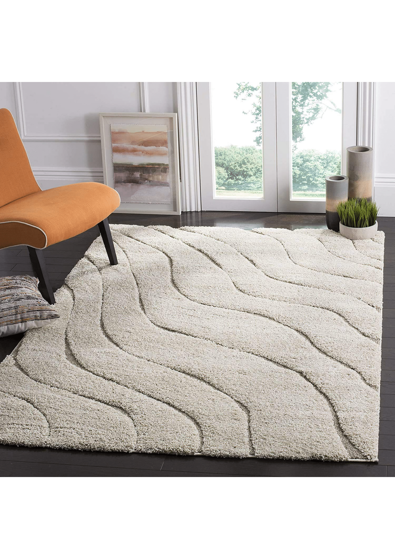 Wavy Elegance Shaggy Rug
