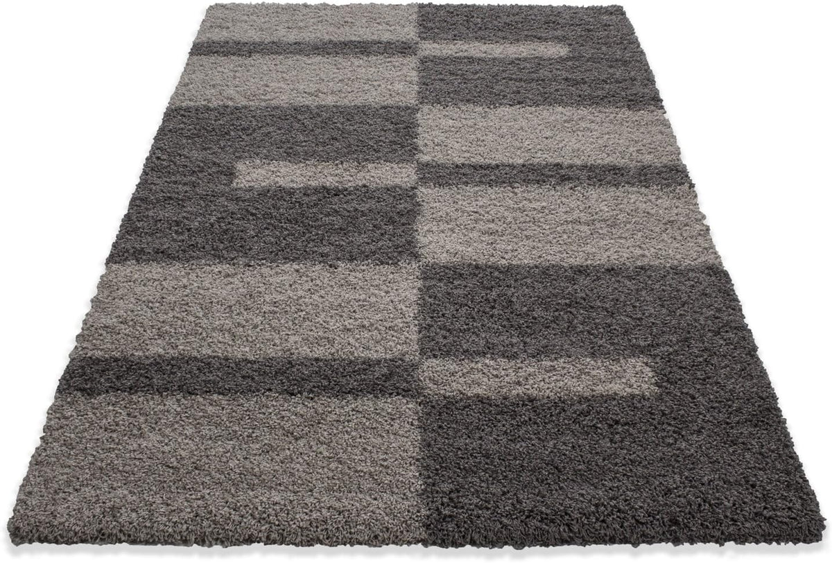 Squares Geometric Area Rug | Stylish & Cozy Rug for Every Space | Nestern